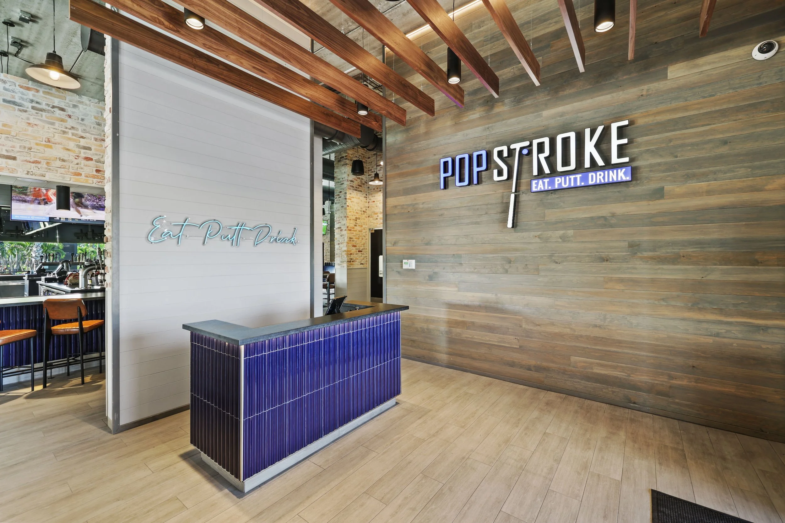 PopStroke Delray Beach — Infinity Architectural Lighting