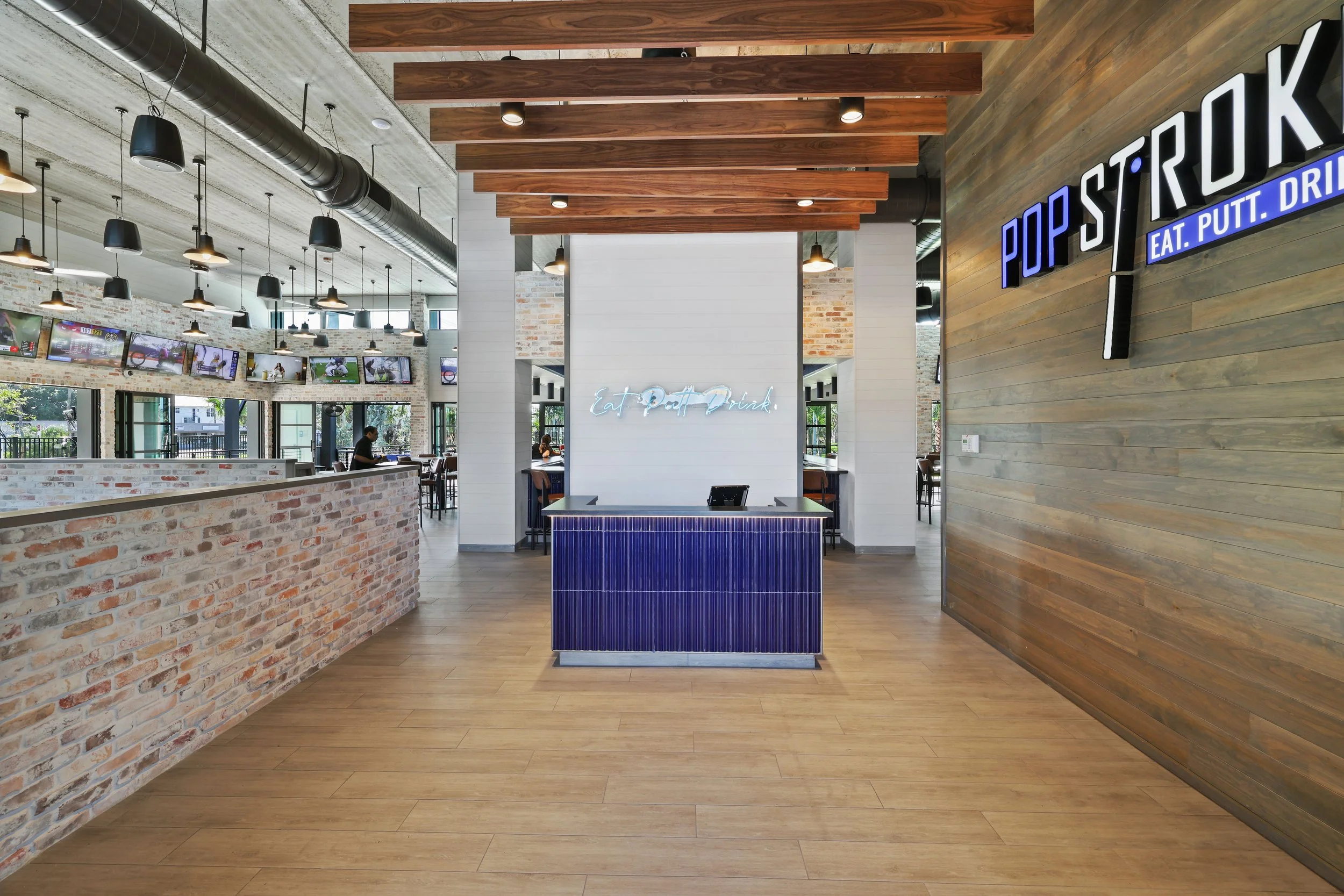 PopStroke Delray Beach — Infinity Architectural Lighting