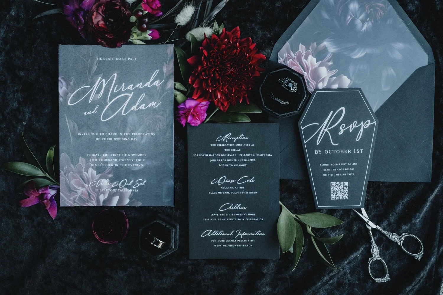 Grim Reaper Wedding — Ryann Kristena Events