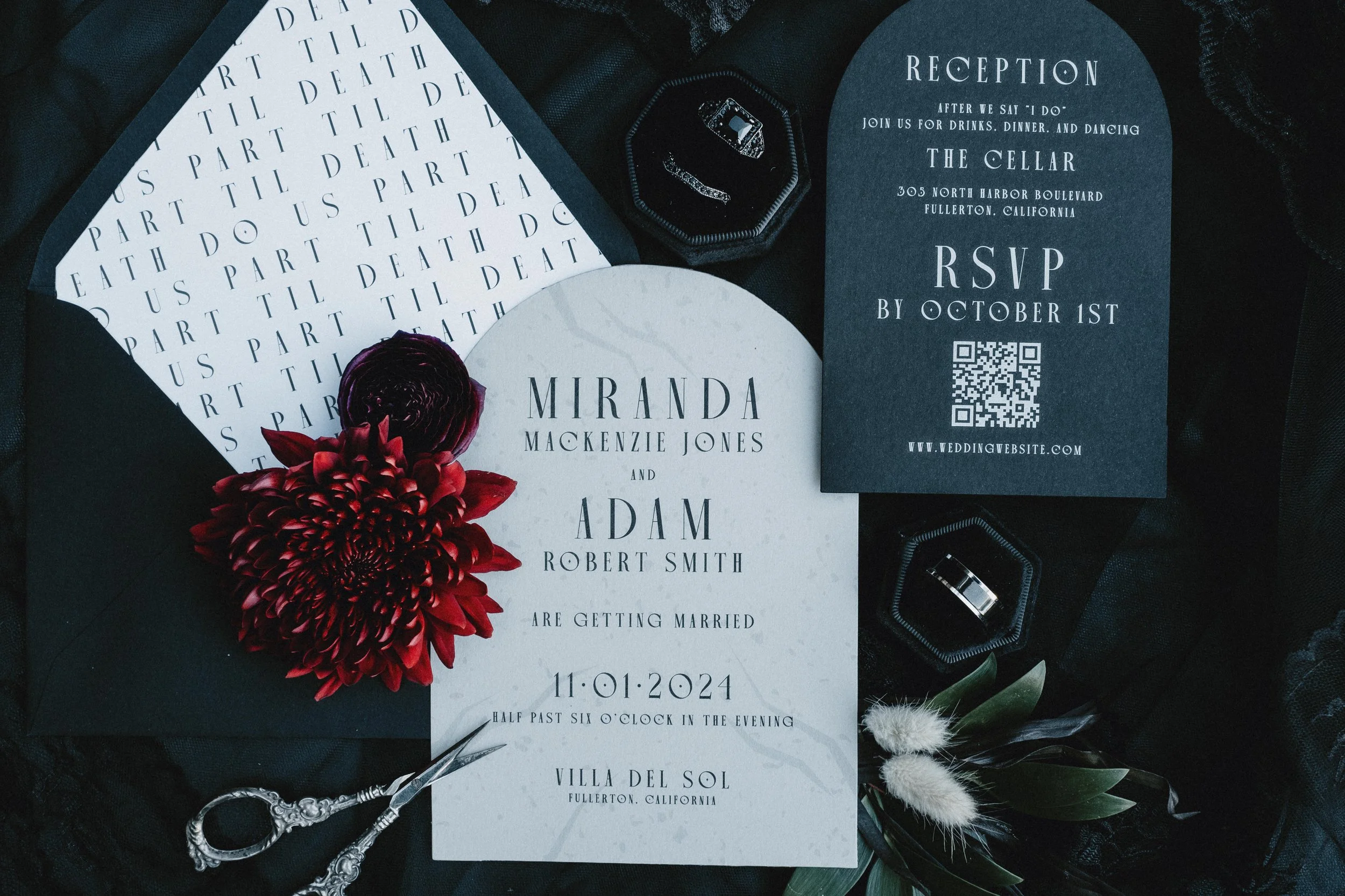 Grim Reaper Wedding — Ryann Kristena Events