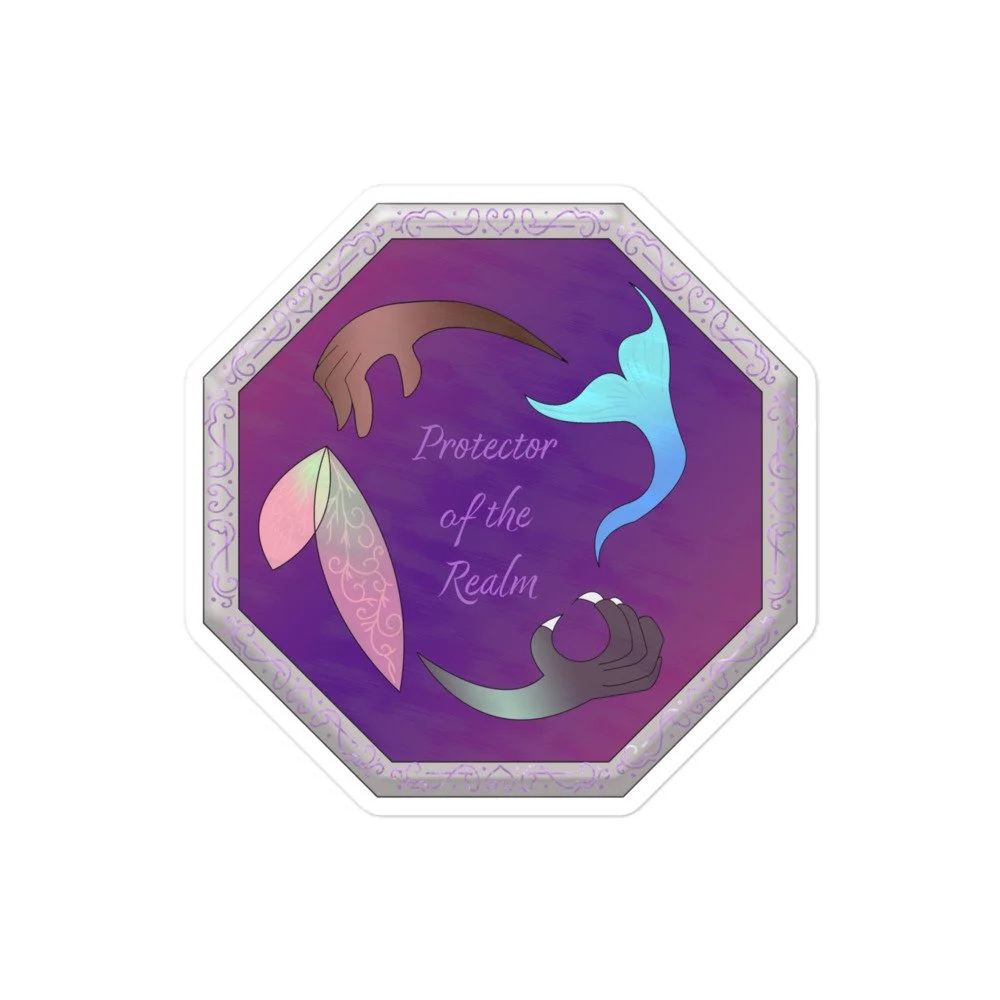 Protector of the Realm Sticker — C. M. Alongi