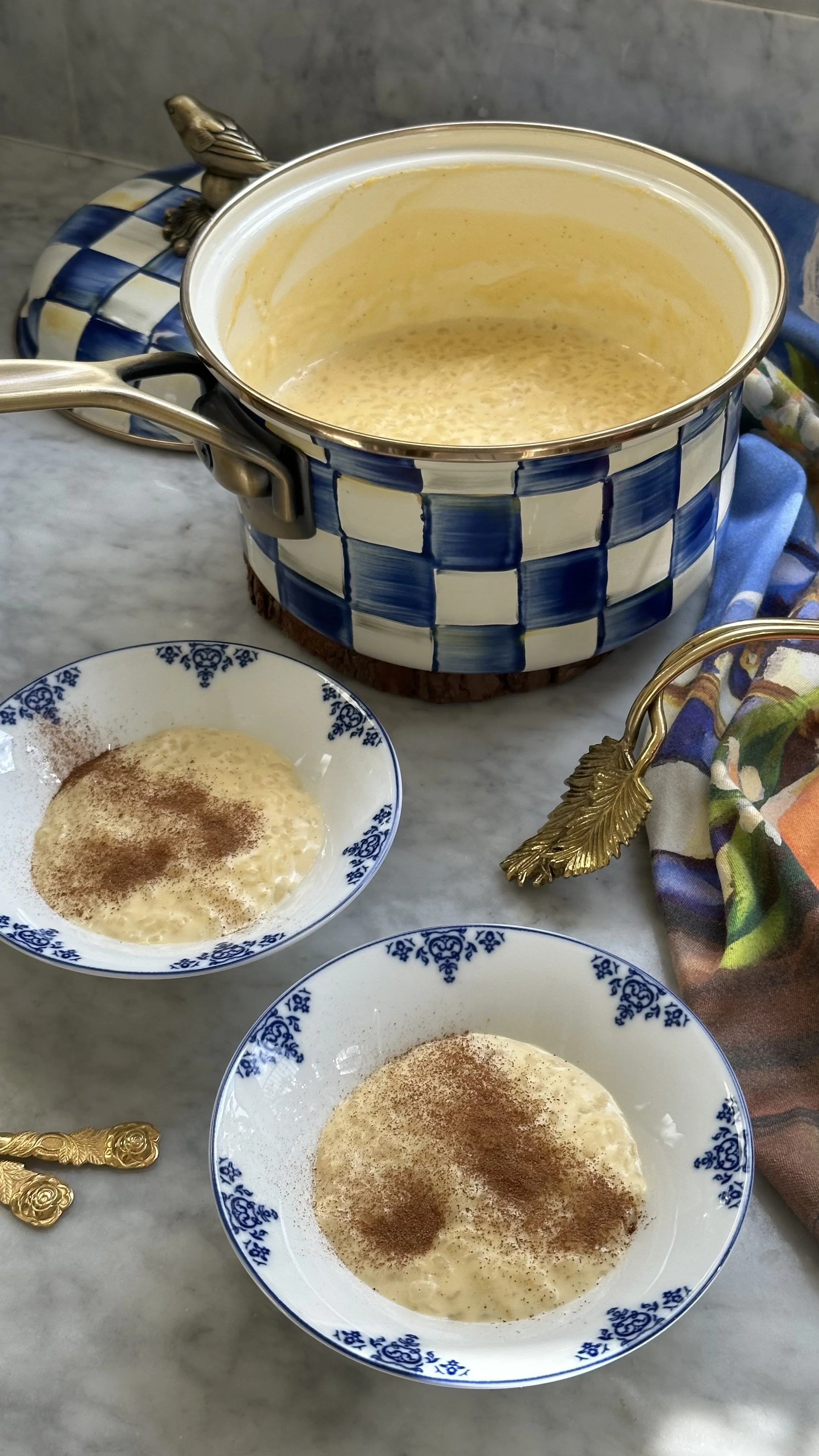 Custard Rice Pudding
