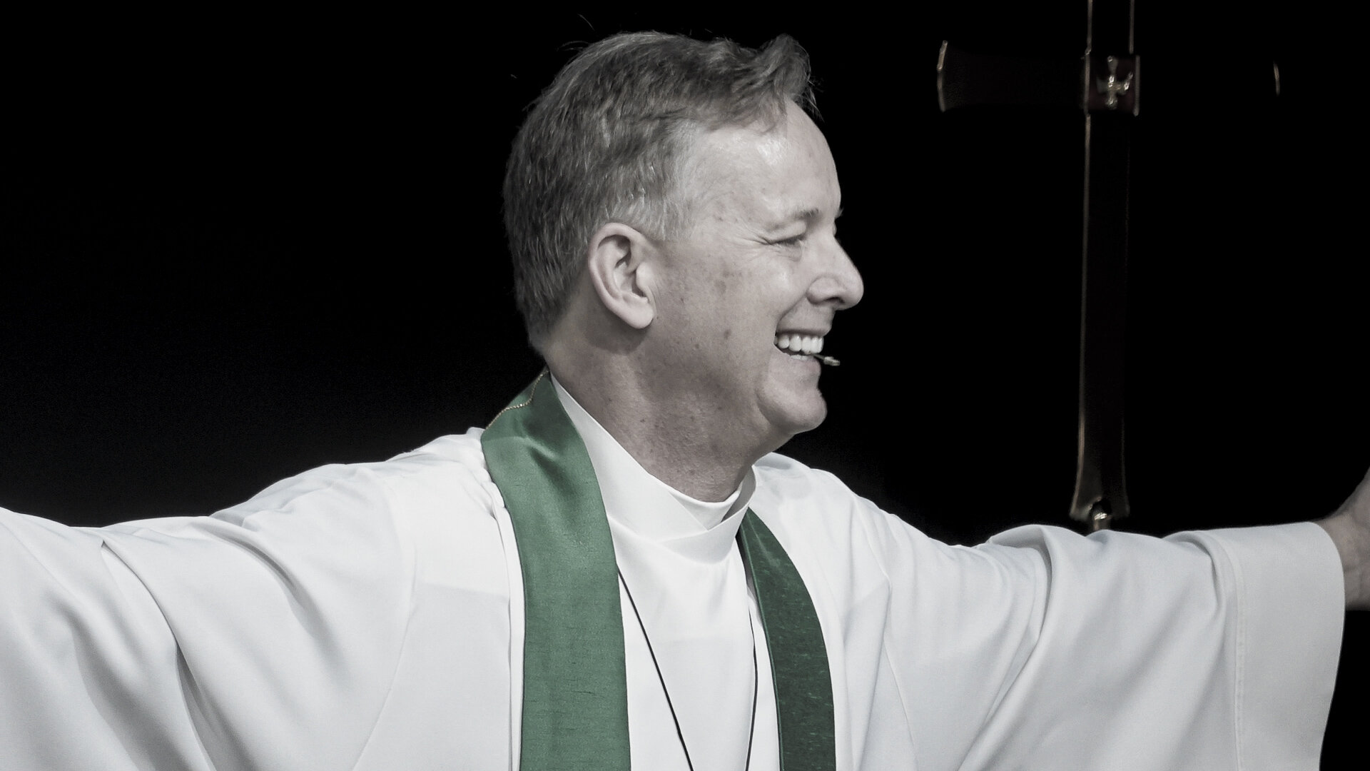 Church of the Holy Spirit in Leesburg VA with Pastor Clancy