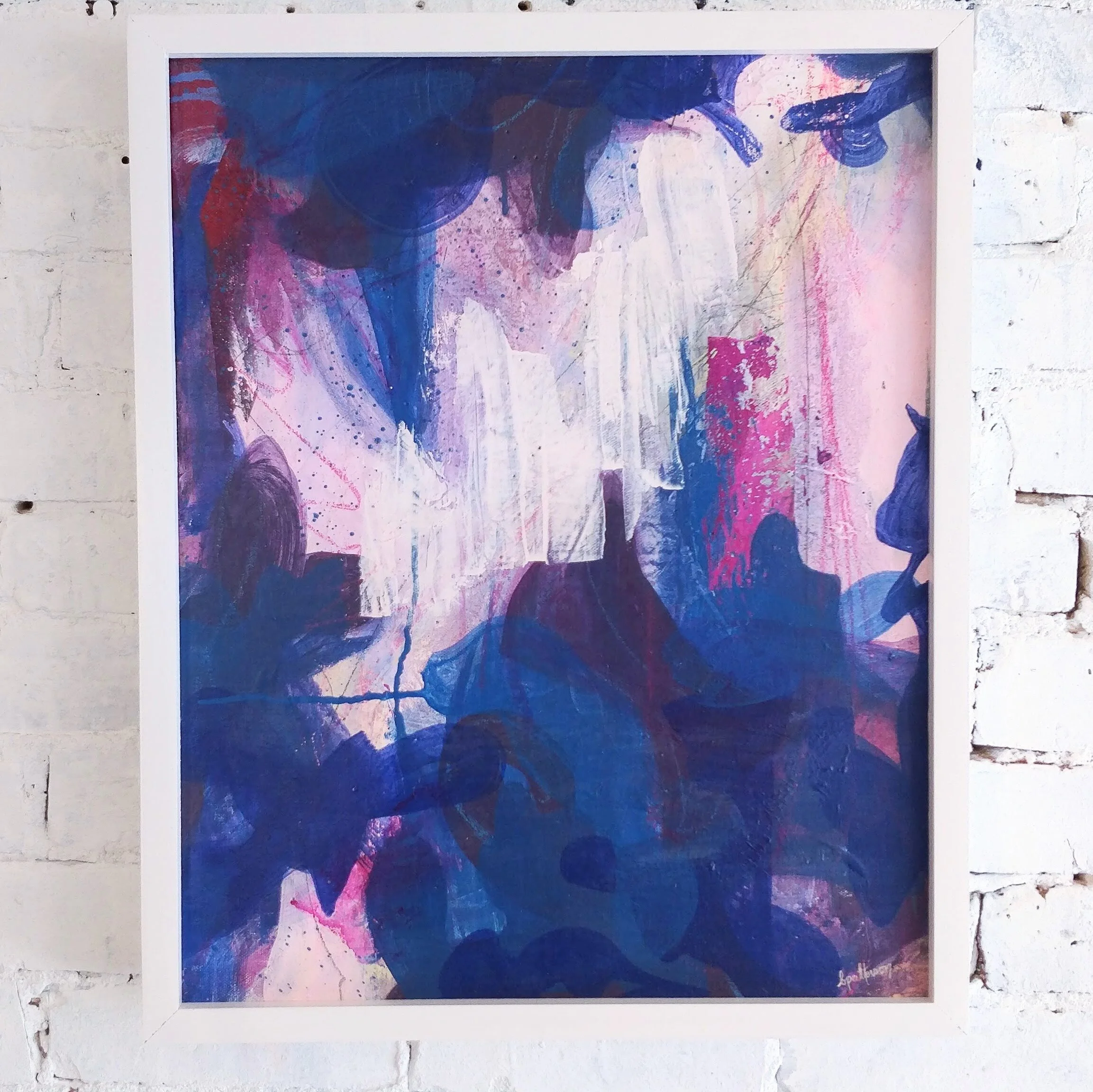 Brandy M Patterson is the artist that paints what she hears in music.