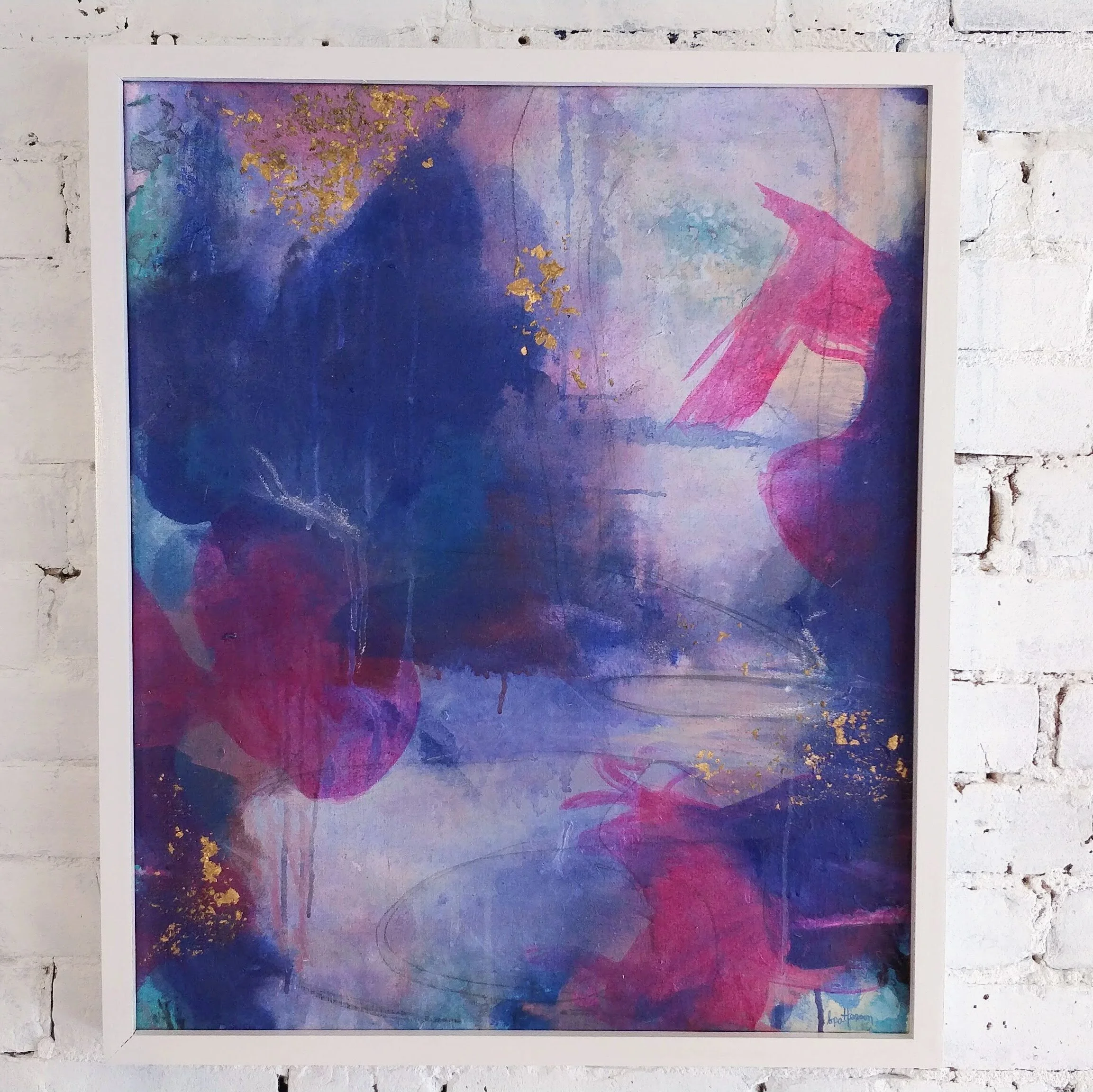 Brandy M Patterson is the artist that paints what she hears in music.