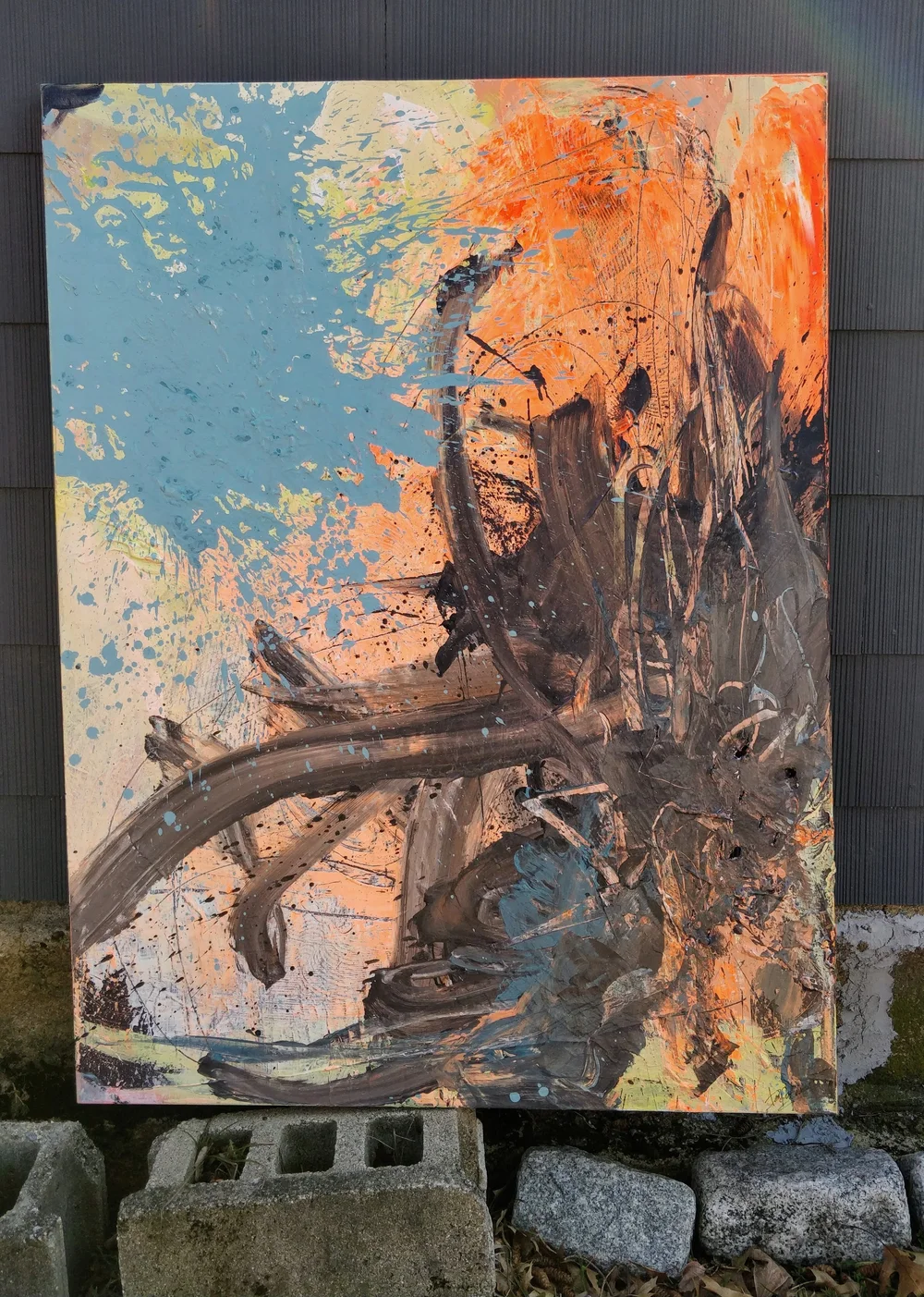 Brandy M Patterson is the artist that paints what she hears in music.