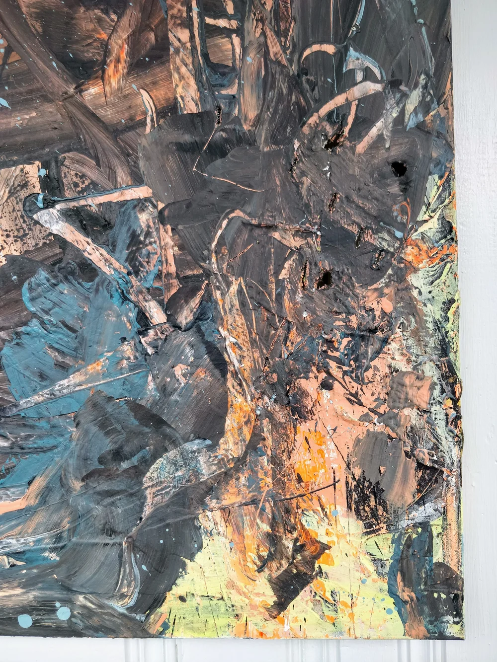 Brandy M Patterson is the artist that paints what she hears in music.