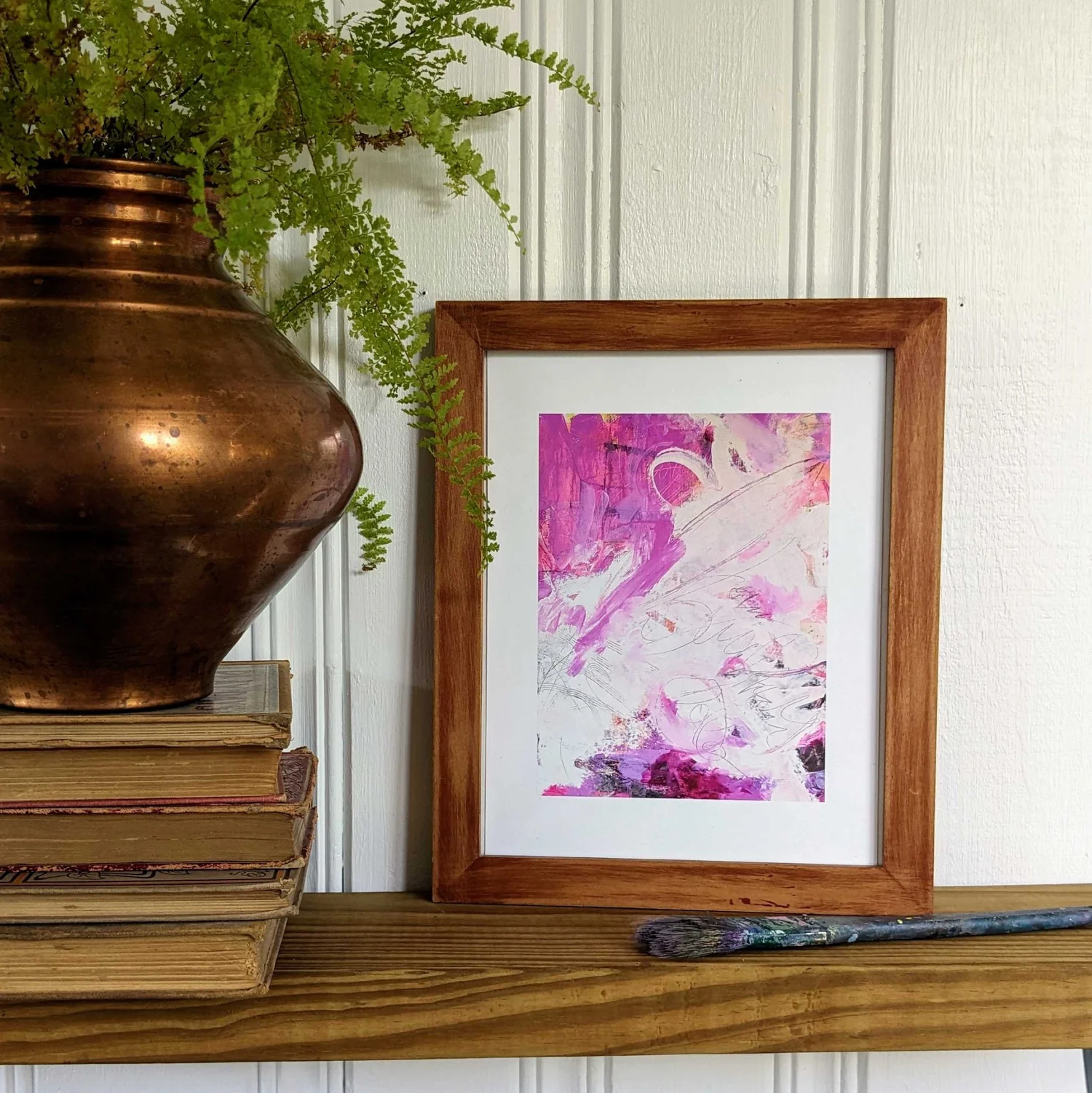Brandy M Patterson is the artist that paints what she hears in music.