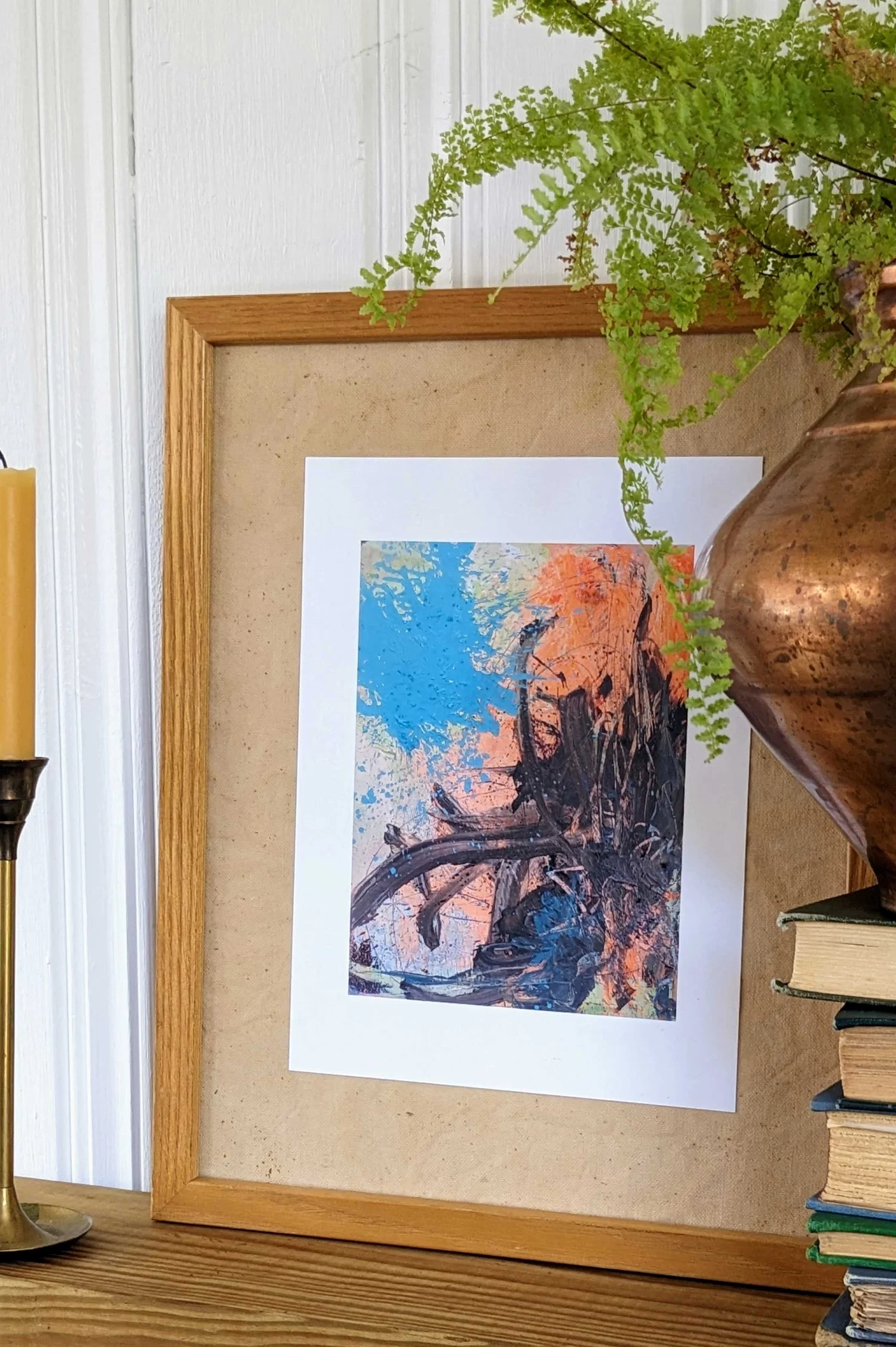 Brandy M Patterson is the artist that paints what she hears in music.