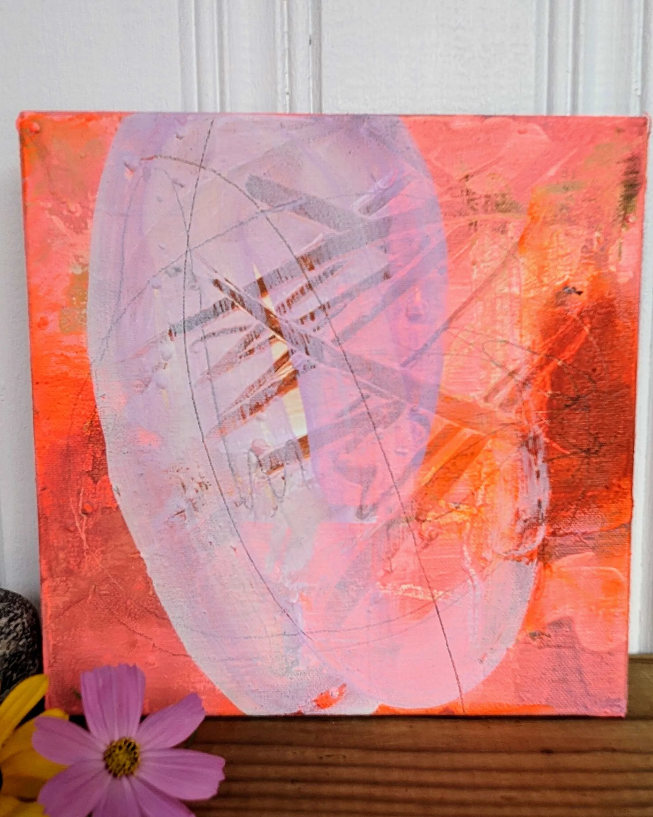 Brandy M Patterson is the artist that paints what she hears in music.