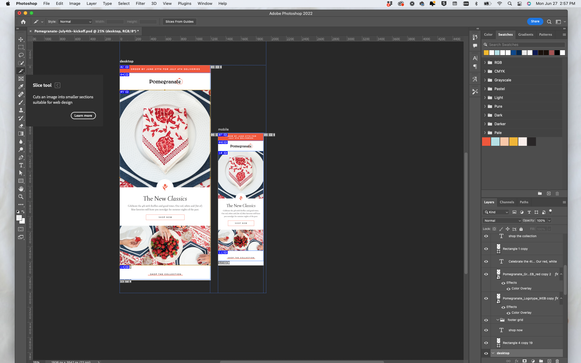 How To Slice A Photoshop Design File For Klaviyo Cobble Hill How To Slice A Photoshop Design File For Klaviyo Cobble Hill