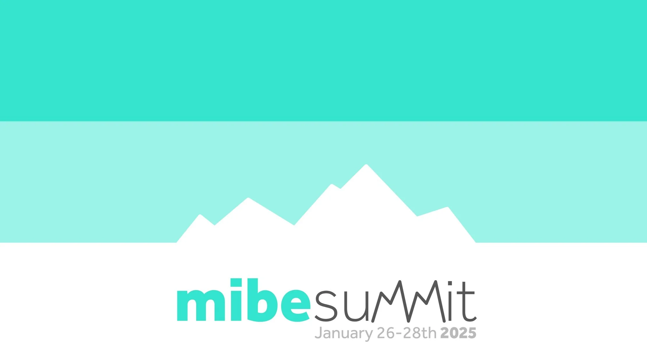 2025 Summit Registration — MIBE