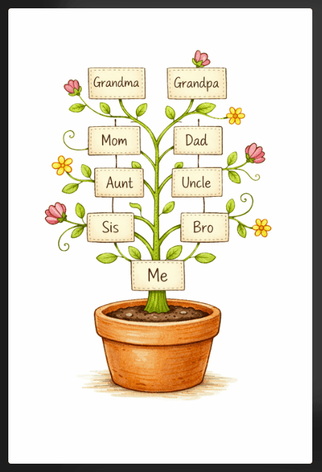 9 Easy Family Tree Drawing Ideas You'll Actually Love