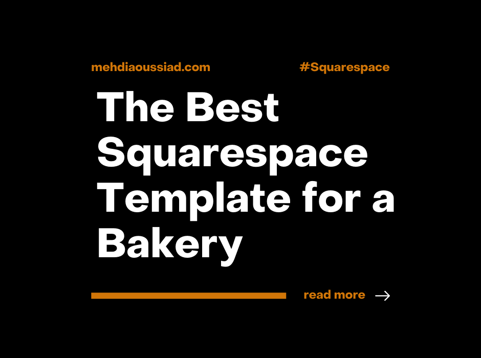 The Best Squarespace Template for a Bakery in 2026