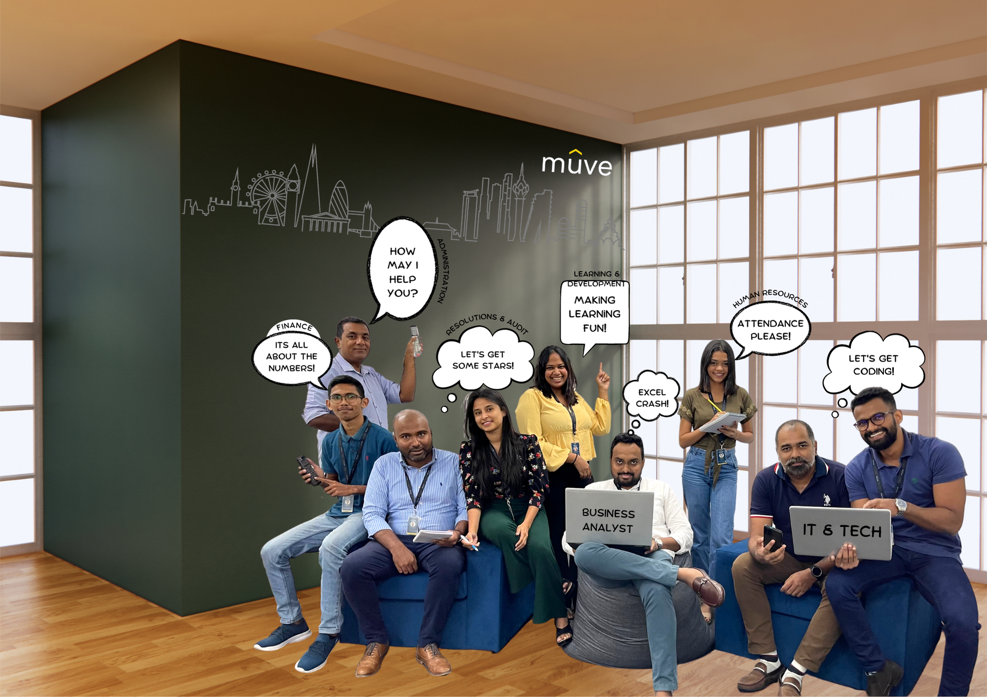 Support Business Units — Muve Colombo