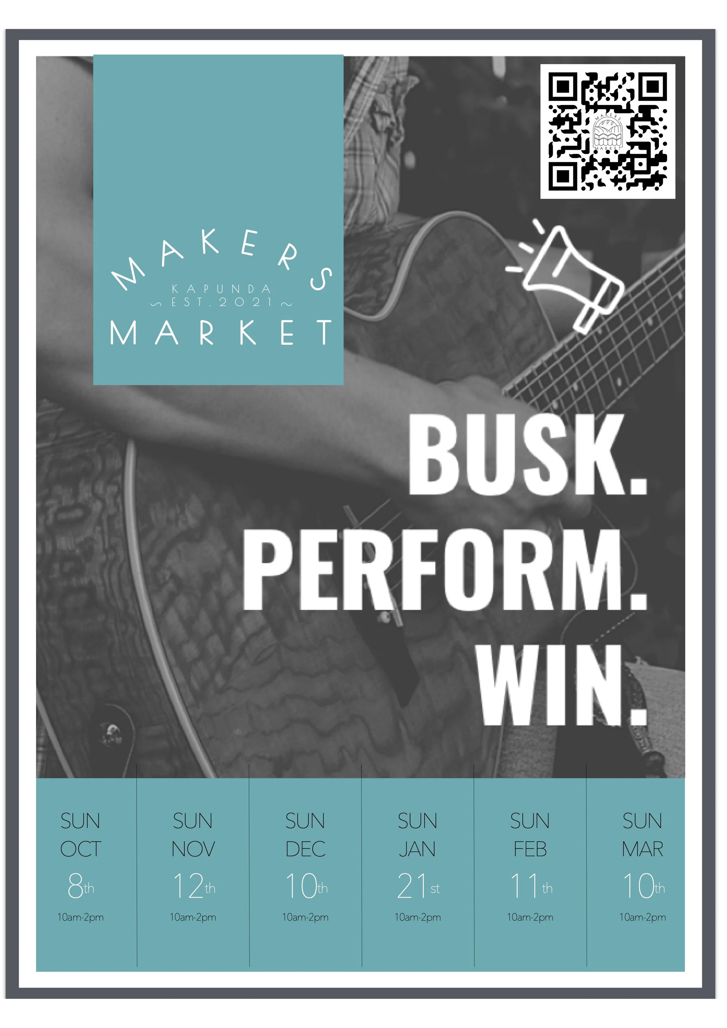 Busking application — MAKERS MARKET Kapunda