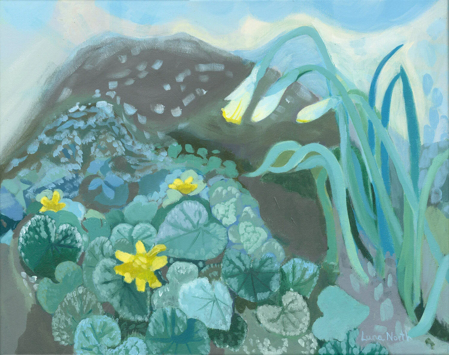 Paintings — Luna North | Artist & Printmaker | Devon
