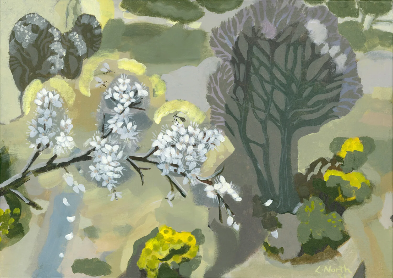 Paintings — Luna North | Artist & Printmaker | Devon