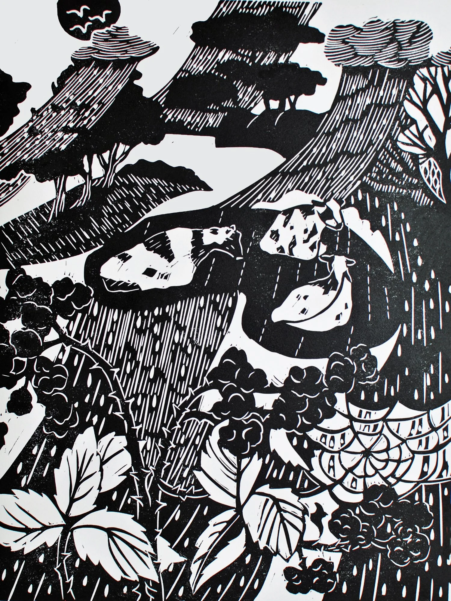 Linocut Prints — Luna North | Artist & Printmaker | Devon
