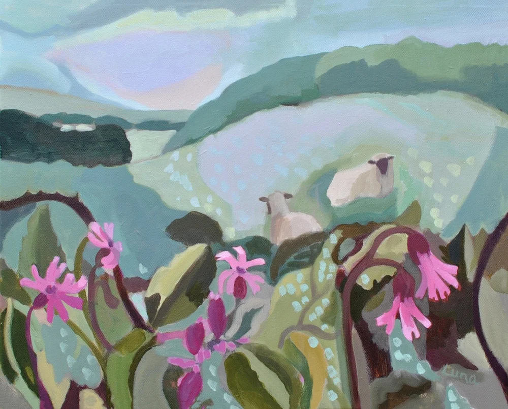 Paintings — Luna North | Artist & Printmaker | Devon