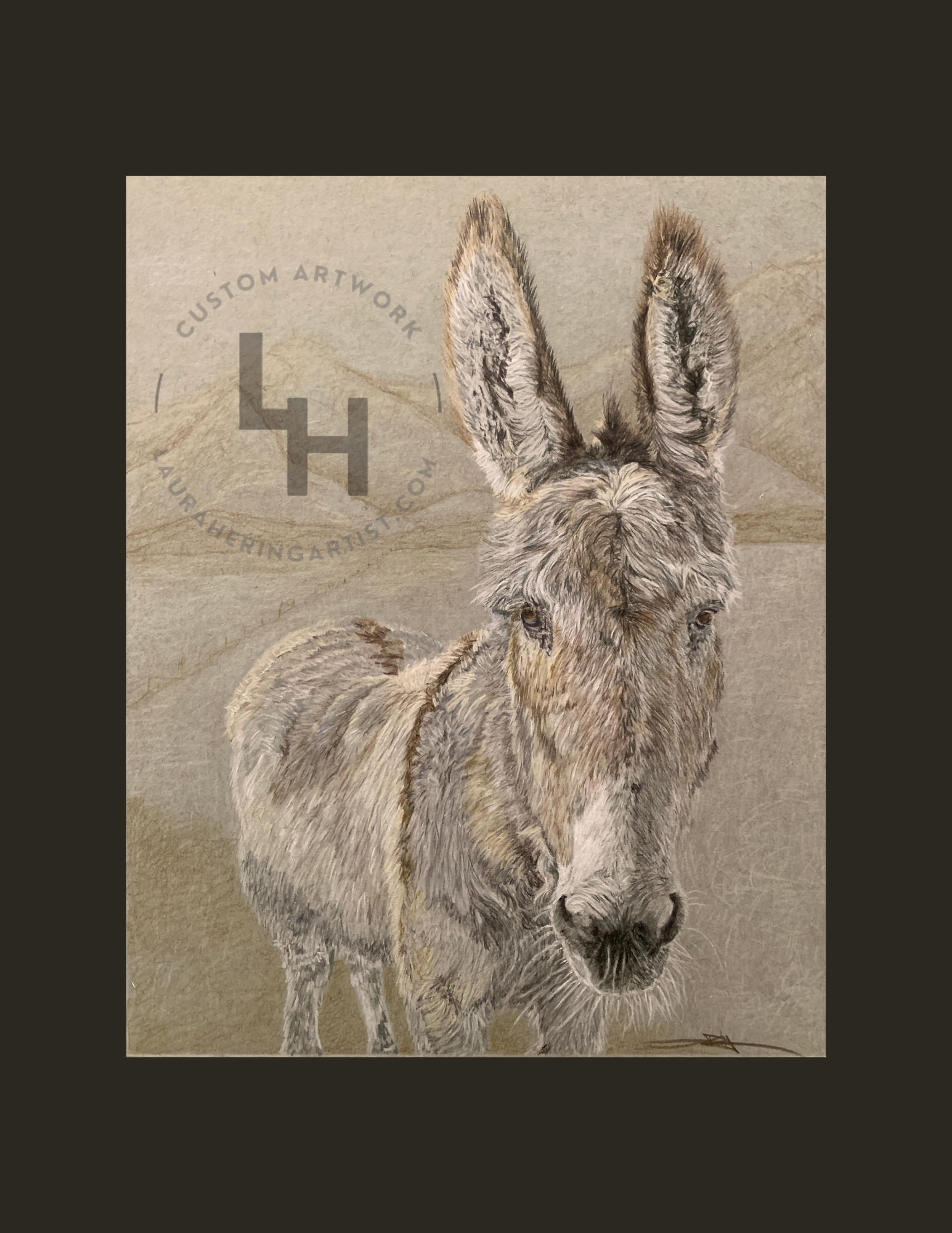 Laura Hering Best Pet Portrait Artist | Local Artist Pet Portraits