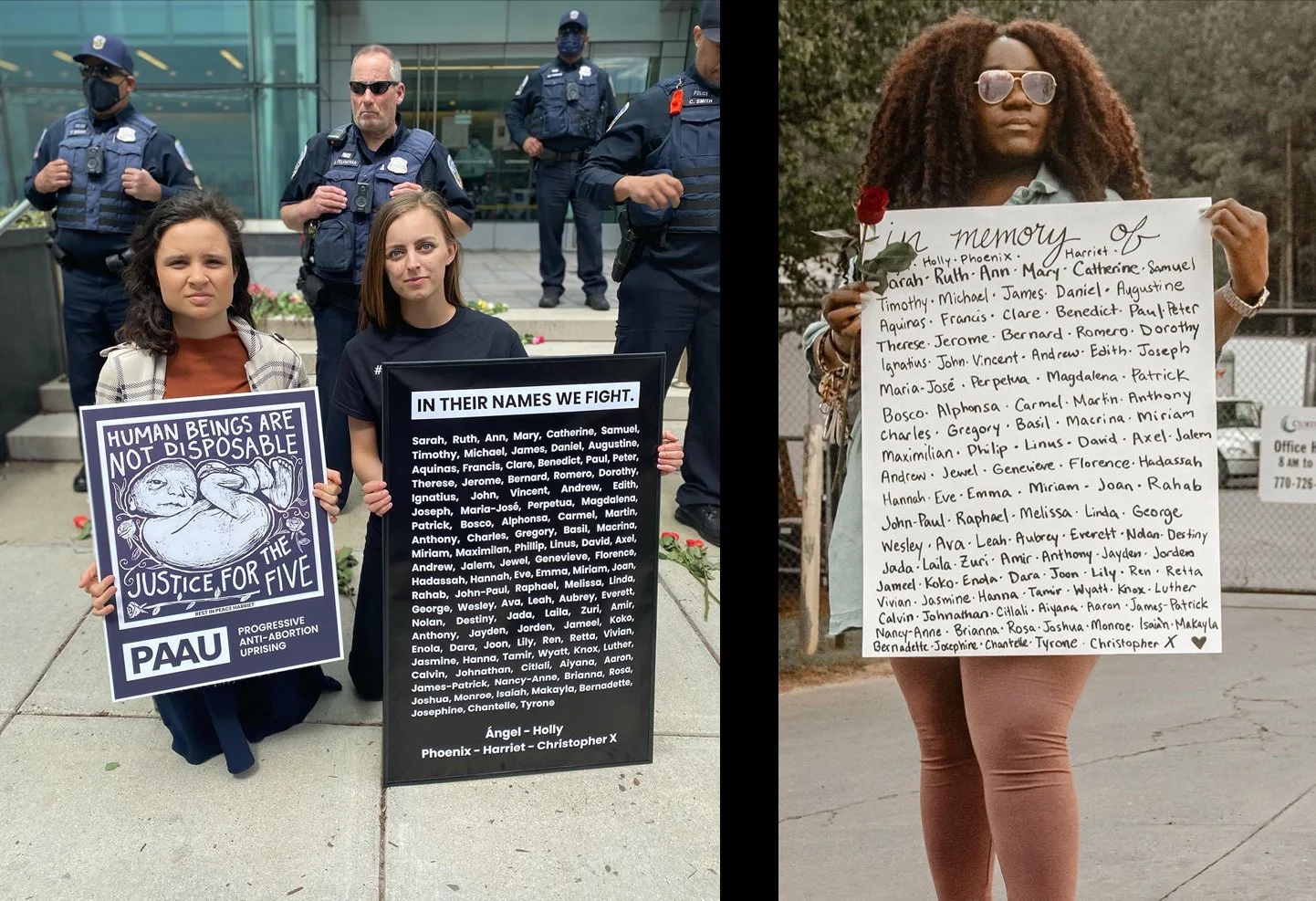 Justice For The Five — Progressive Anti-Abortion Uprising