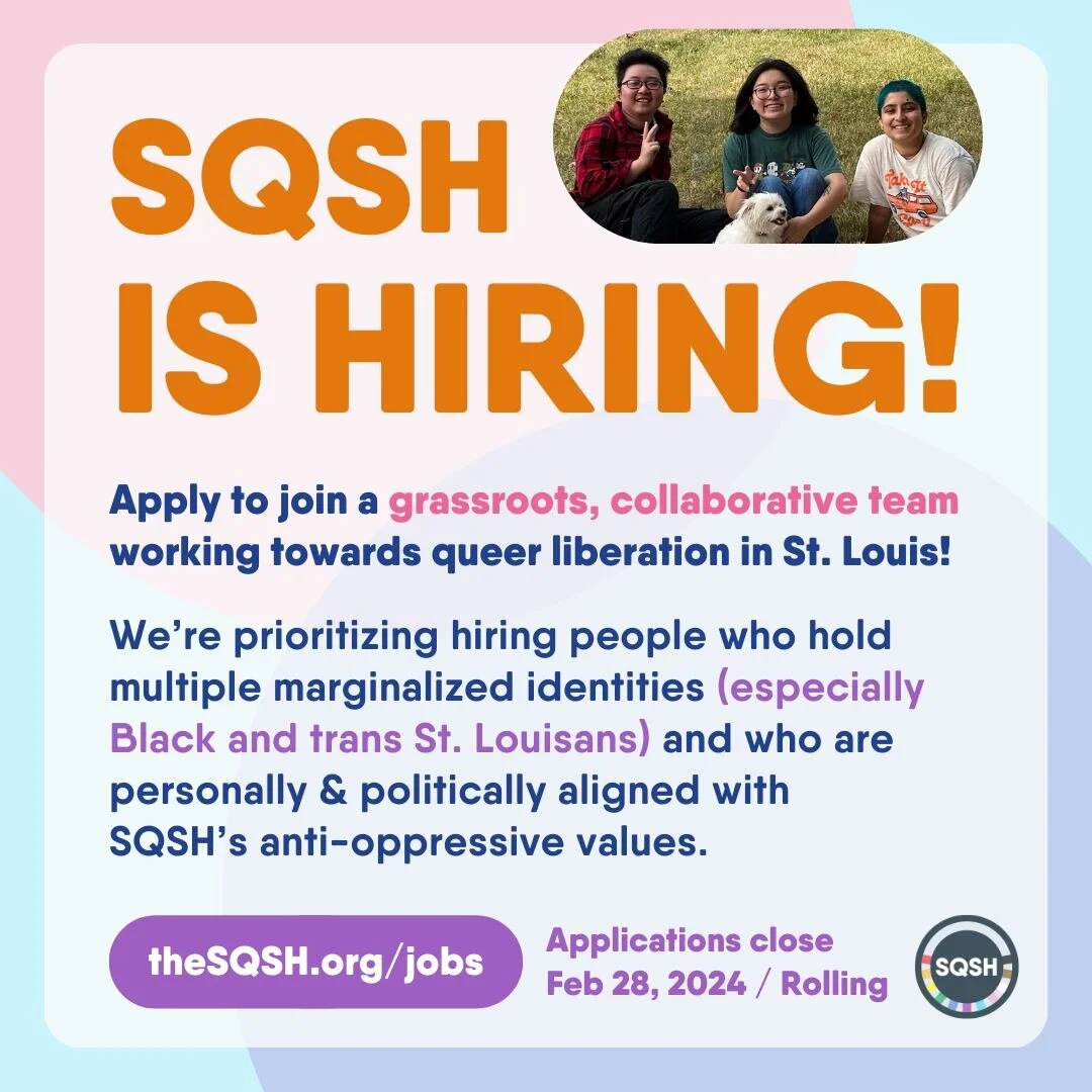 SQSH (St. Louis Queer+ Support Helpline)