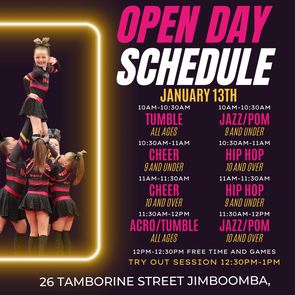 MADE ALL STARS — Cheer & Dance