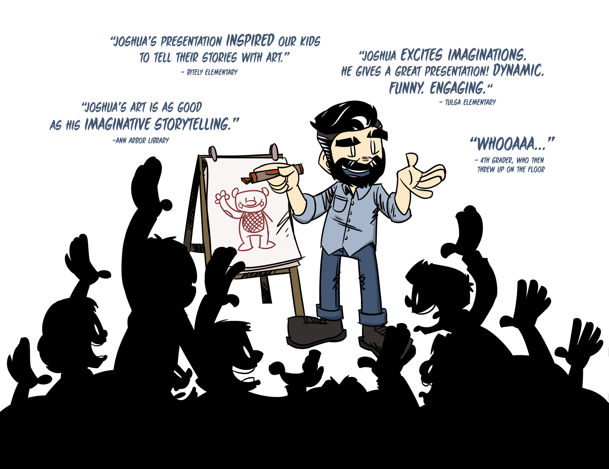 School Visits — Joshua Hauke