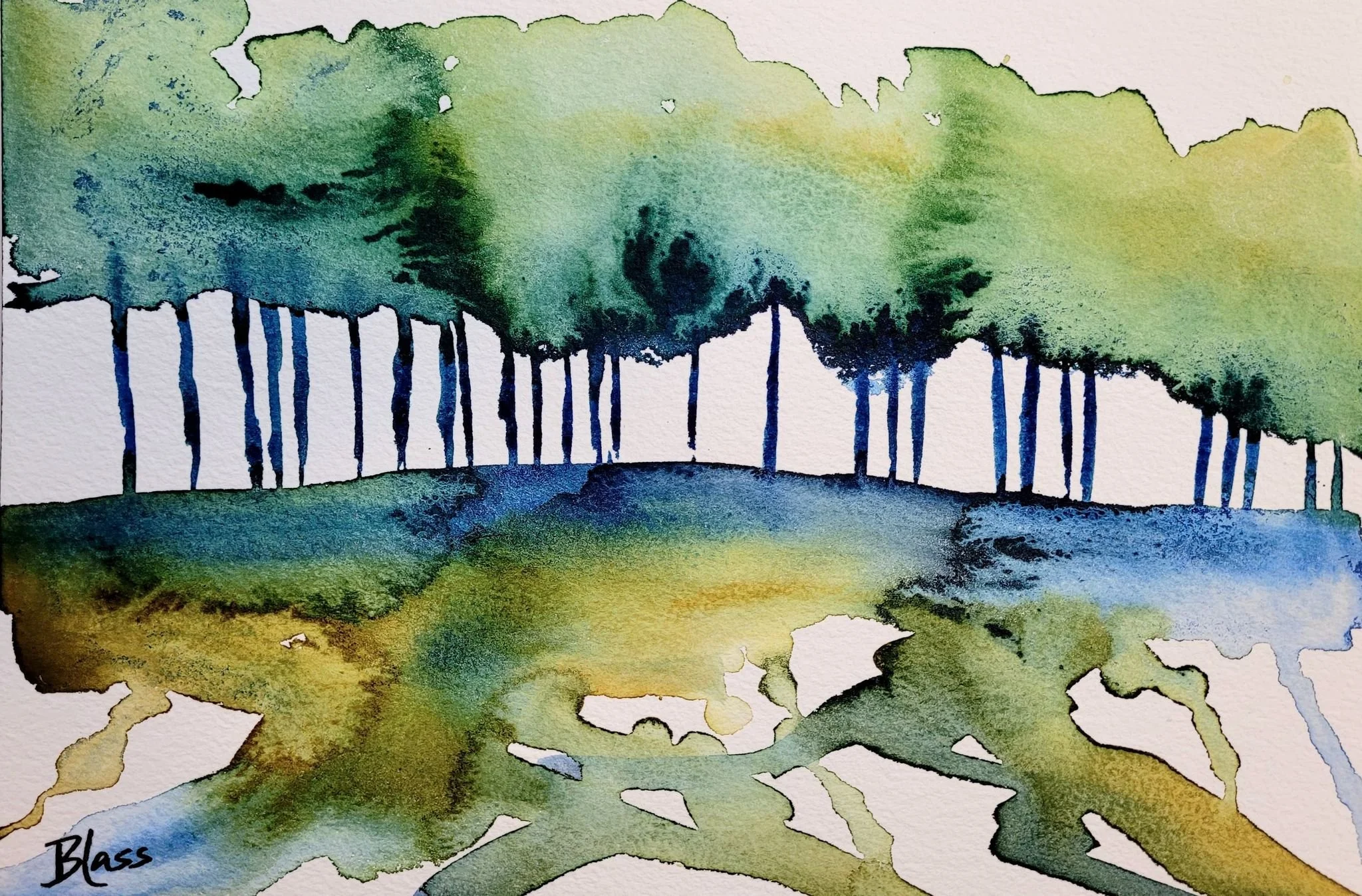 Shop Watercolour Paintings and Prints — Blass Art — Watercolour Paintings