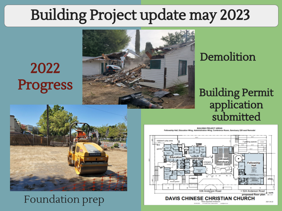 DCCC Building Project — Davis Chinese Christian Church