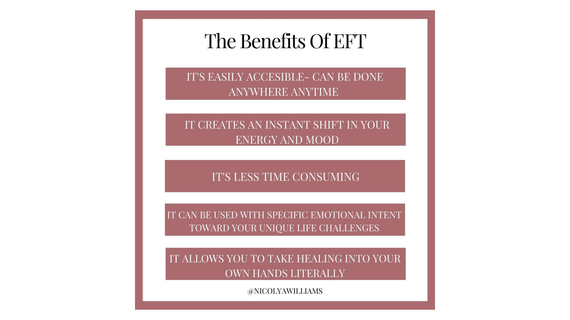 A complete guide to emotional freedom techniques.