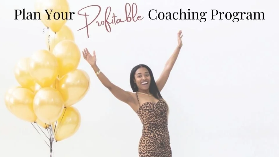 Plan Your Profitable Coaching Program FREE Planning Session (On Demand)