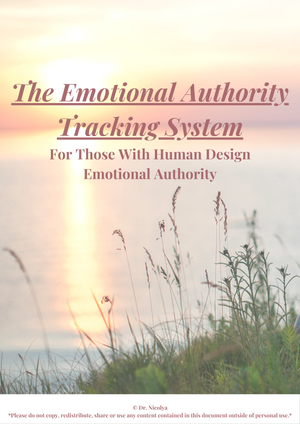 Emotional Authority in Human Design And How To Track It