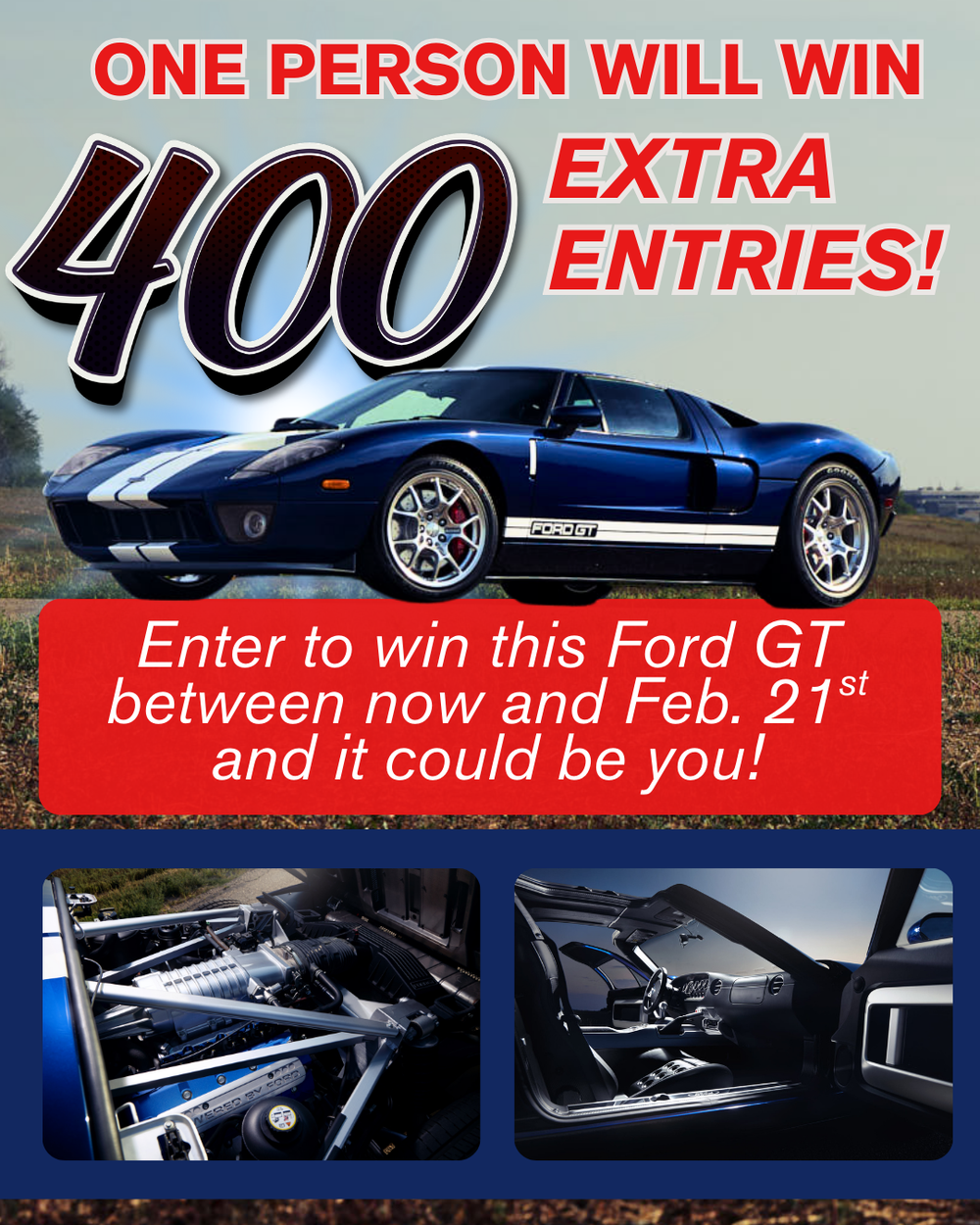 Win a 2006 Ford GT | Shelby American Collection