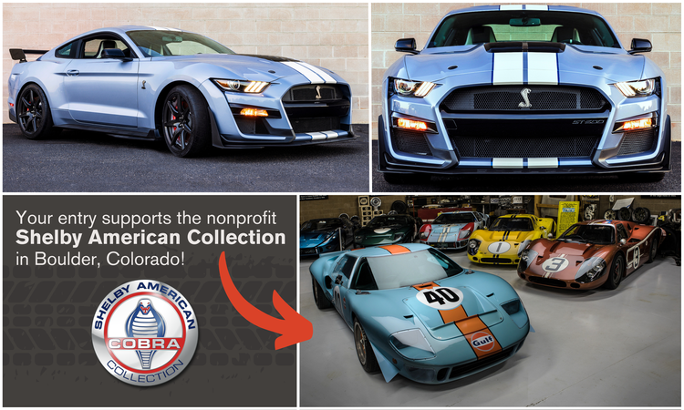 Win a Custom Heritage Edition Shelby GT500 | Shelby American Collection