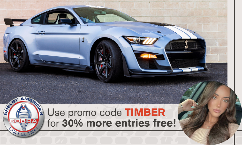 Win a Custom Heritage Edition Shelby GT500 | Shelby American Collection
