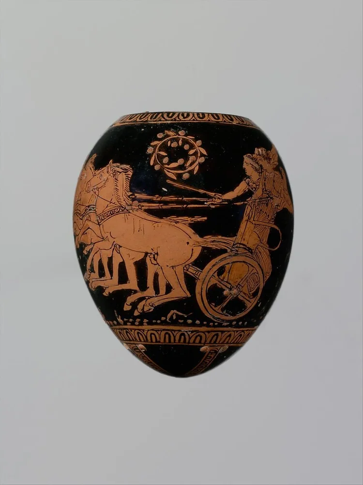 Ancient Greek funerary vases — Plato's Fire