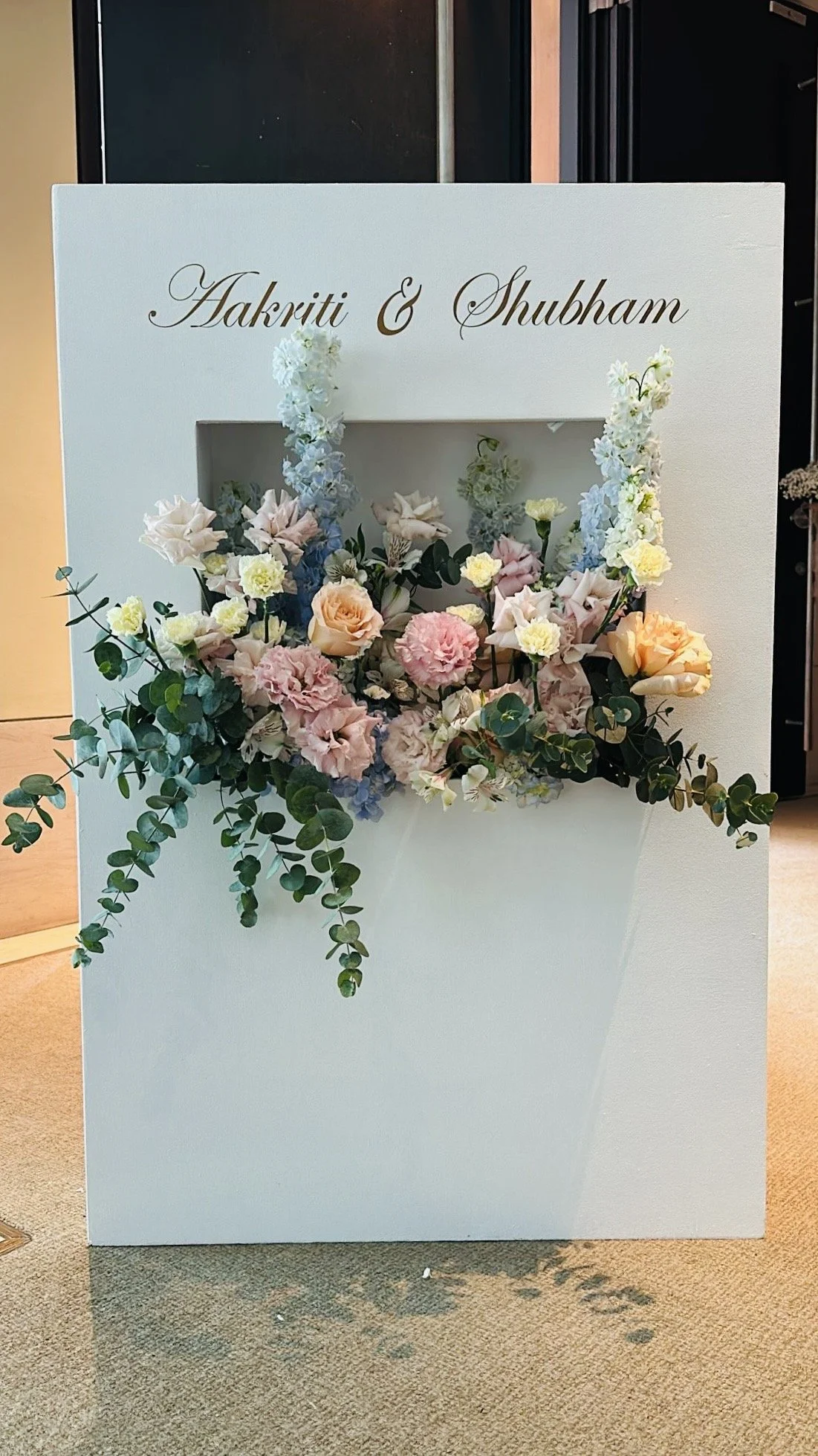 Styled Welcome Boards — ESTILO & CO