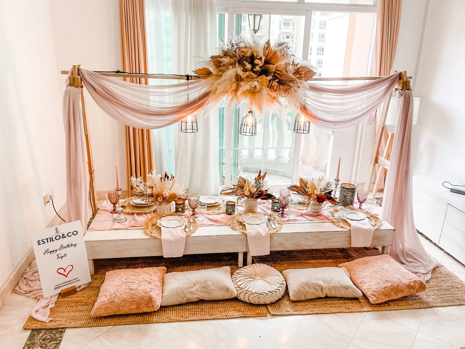 Blush Pink Boho — ESTILO & CO