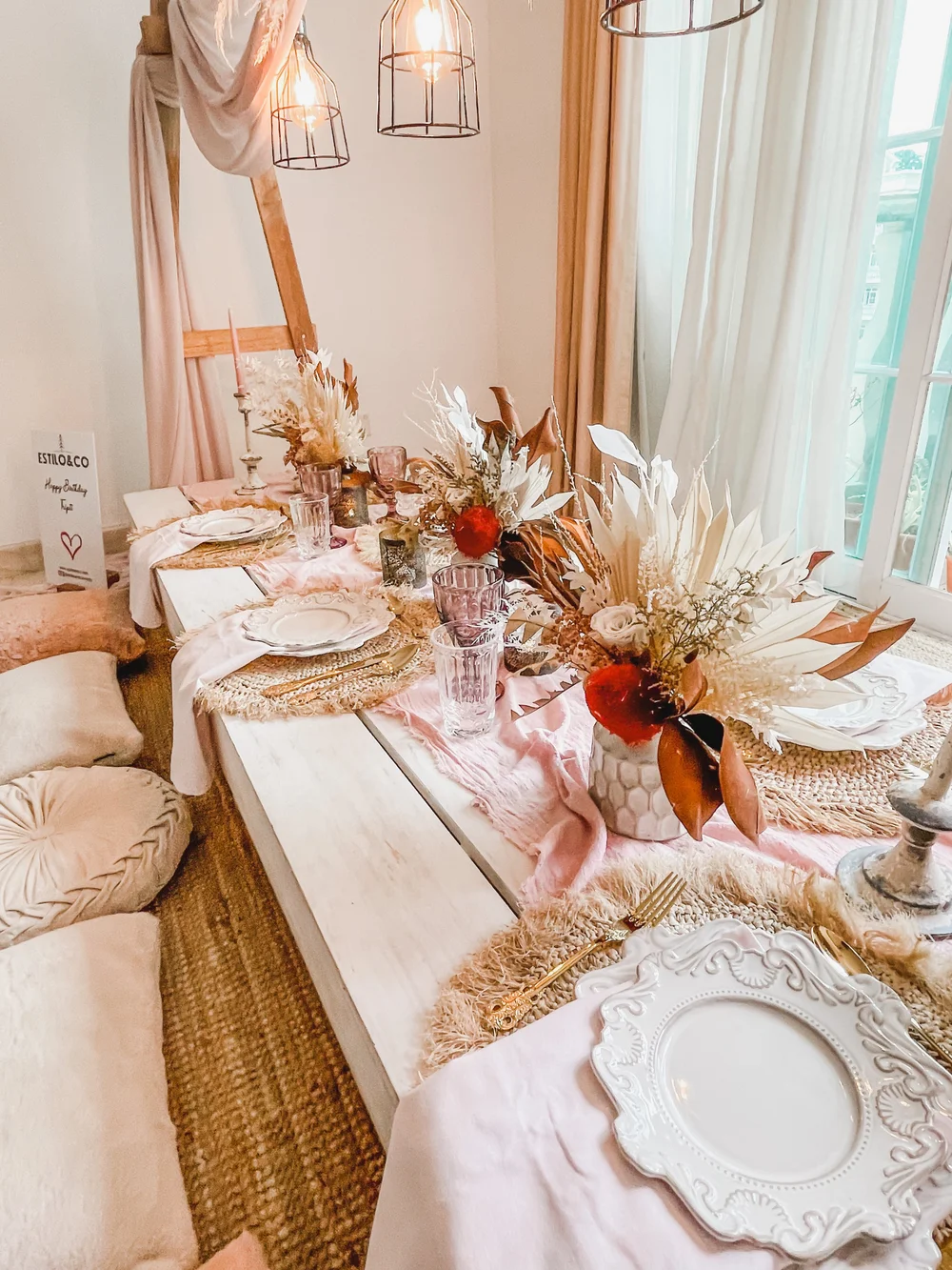 Blush Pink Boho — ESTILO & CO