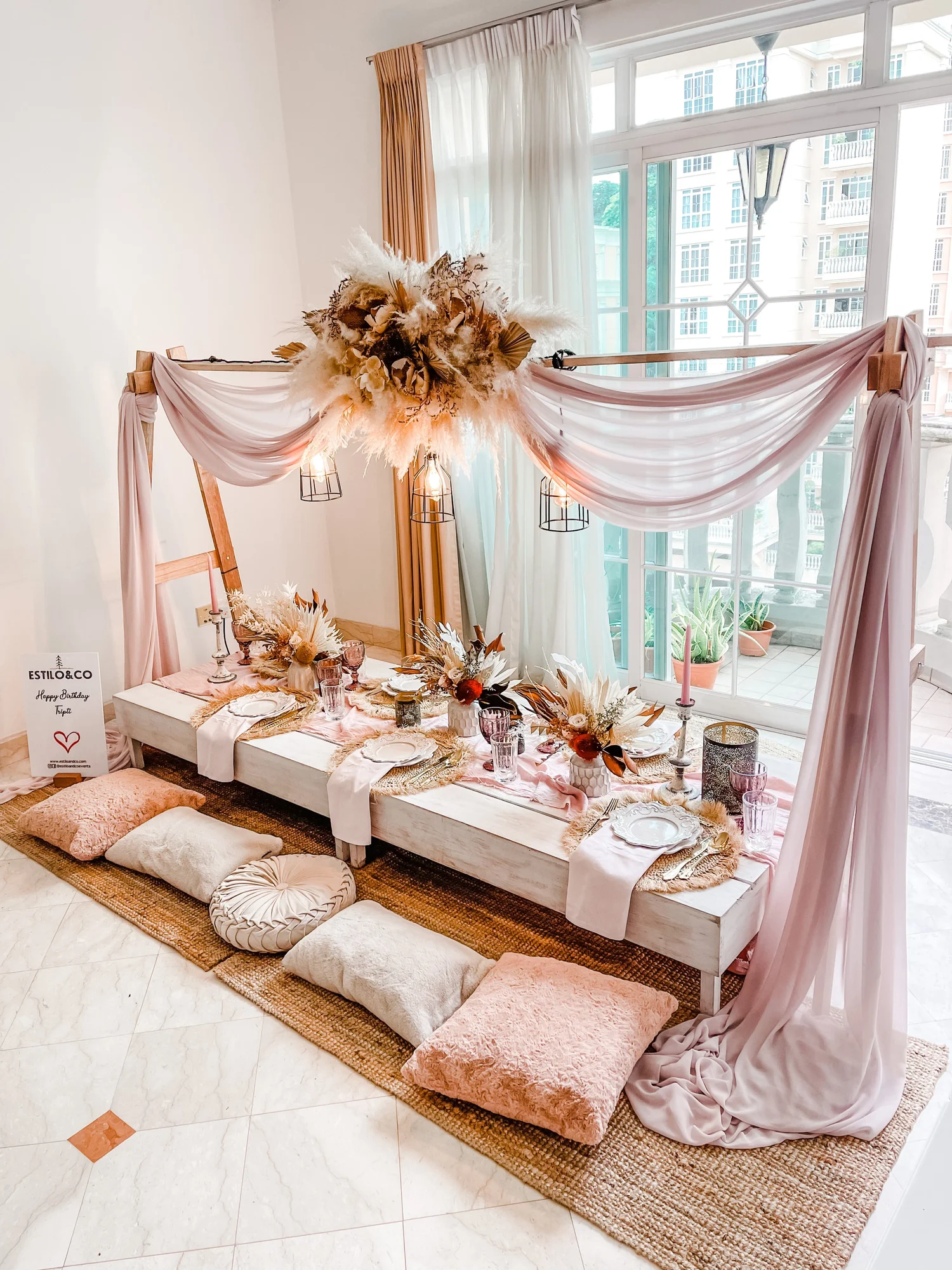 Blush Pink Boho — ESTILO & CO