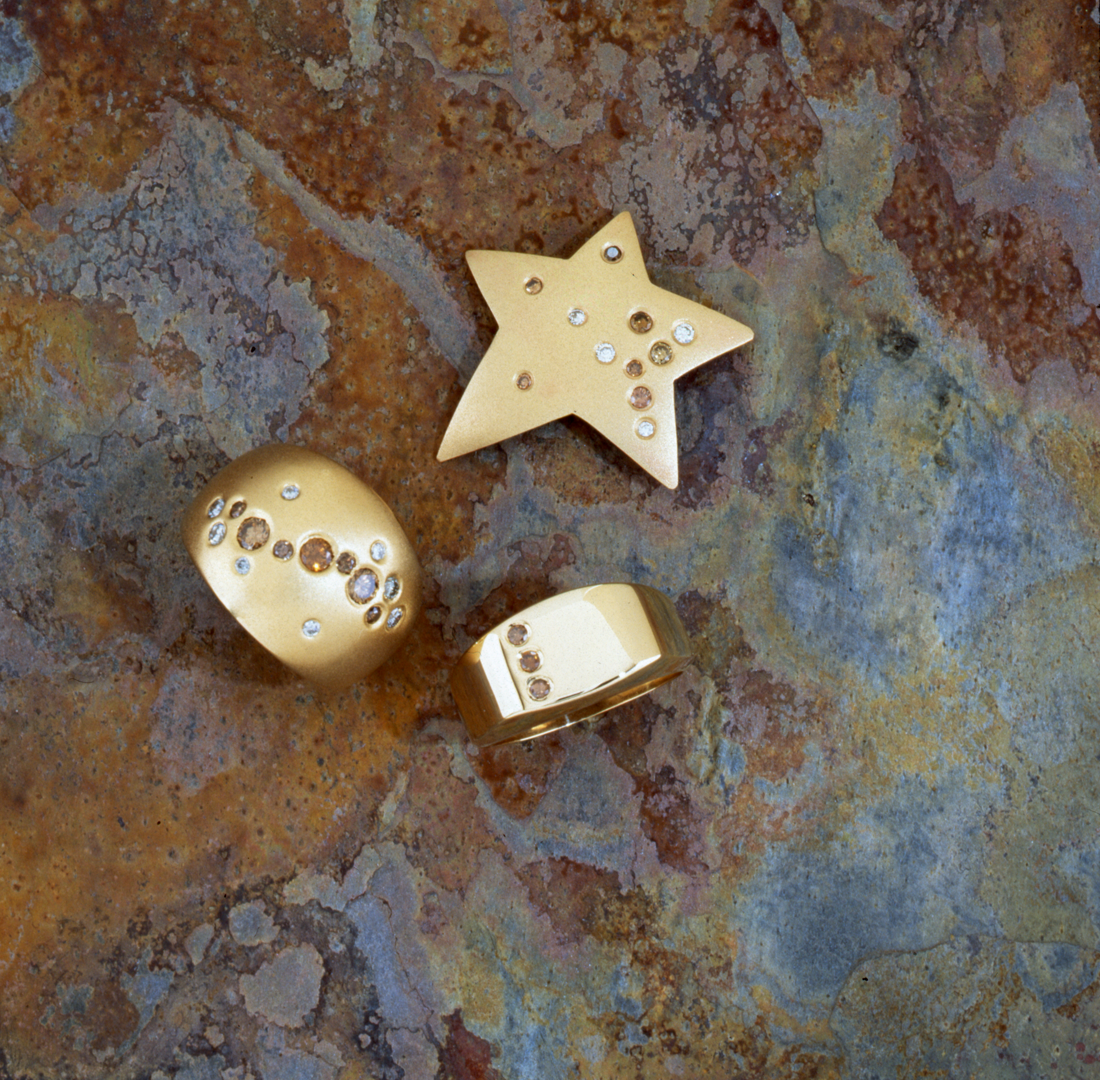 Celestial Diamond Collection Cognac and White Diamond — Designers of ...