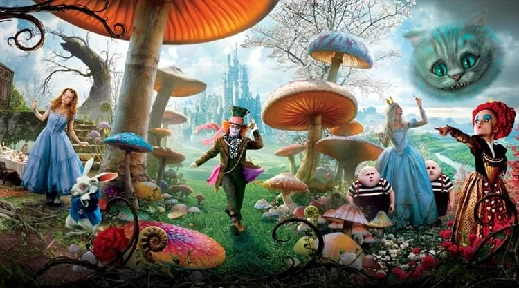 Art Direction & Production Design for Tim Burton's Alice In Wonderland ...