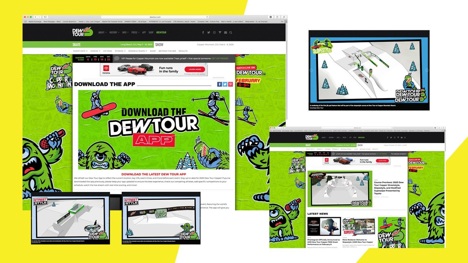 Dew Tour — Lincoln Design Co.