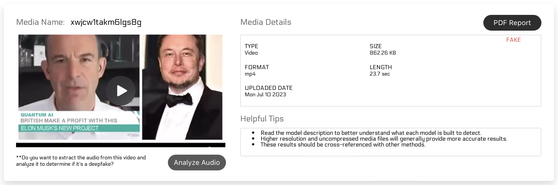Finding the Truth in Deepfake Advertising — Reality Defender