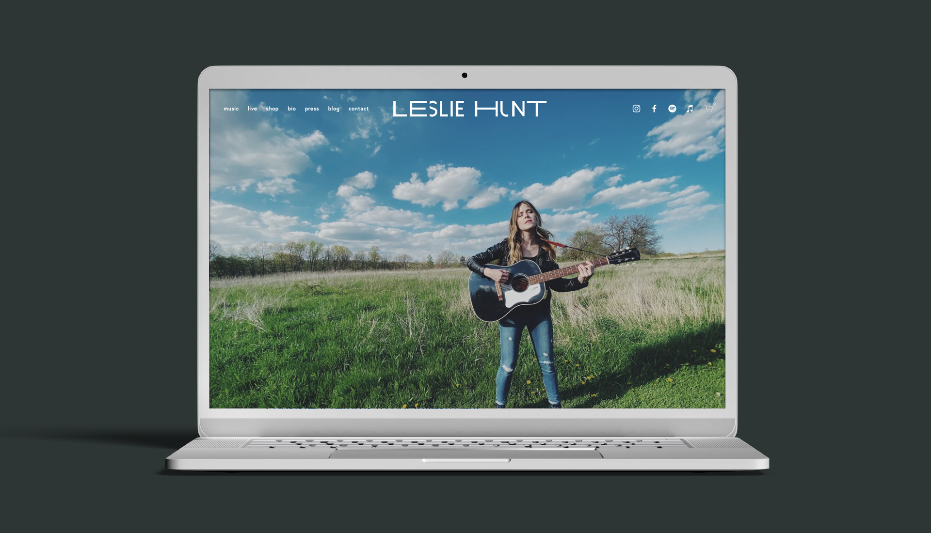 Leslie Hunt Rebrand — Famous Victory Branding & Design