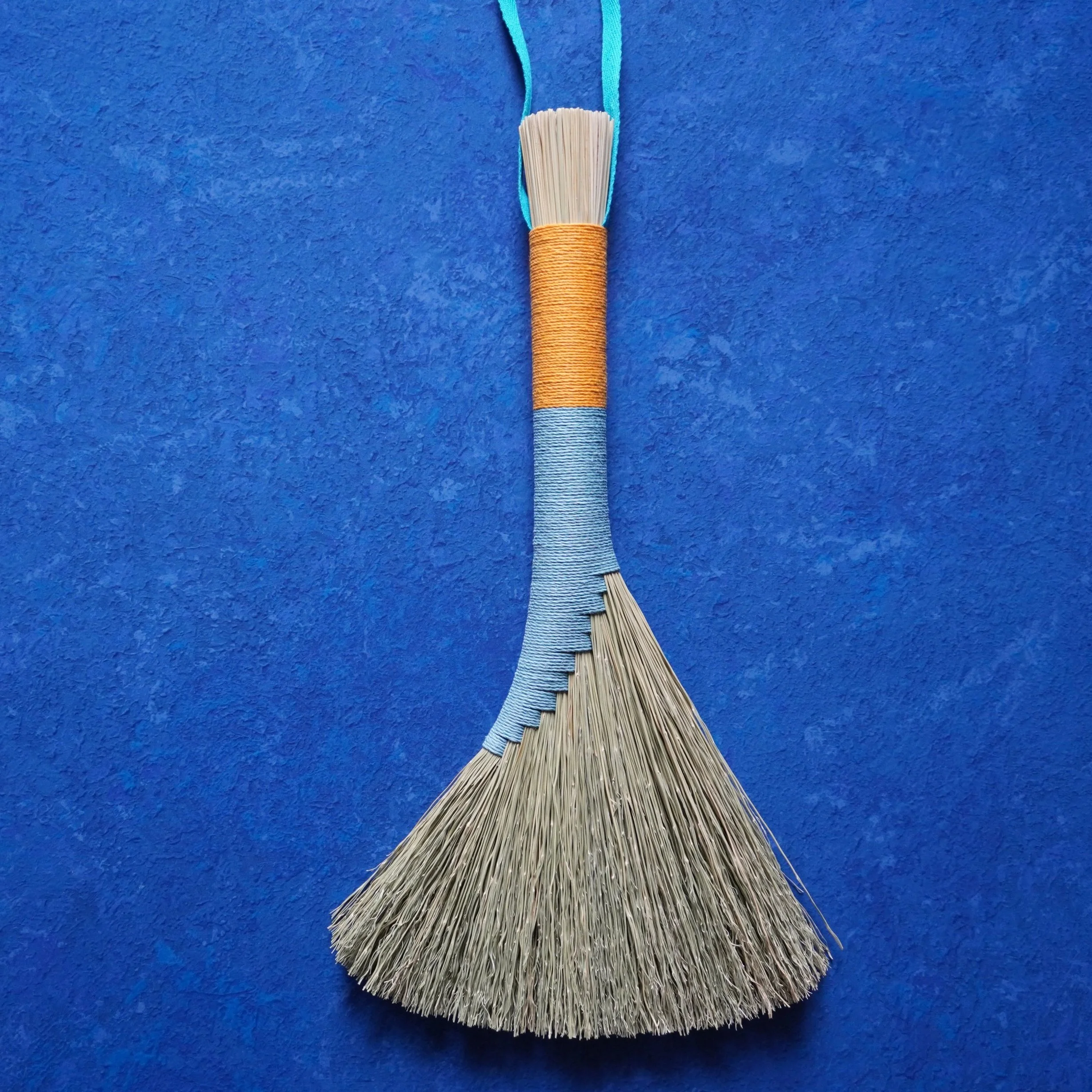 Handmade brush, handmade brushes, handmade broom, Rosa Harradine, broomcorn, made in the UK ...