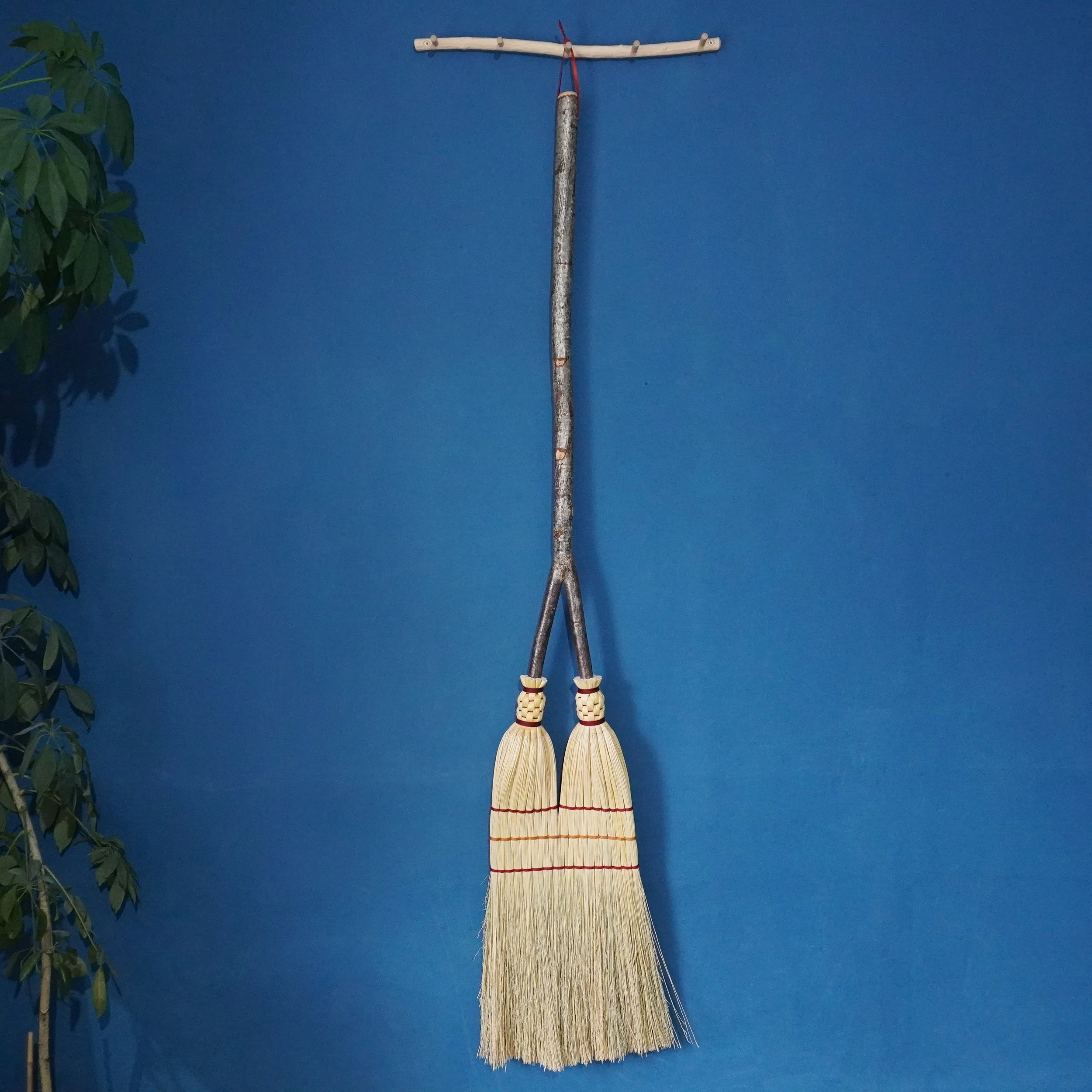 Custom Double Wedding Broom - Preorder — Rosa Harradine