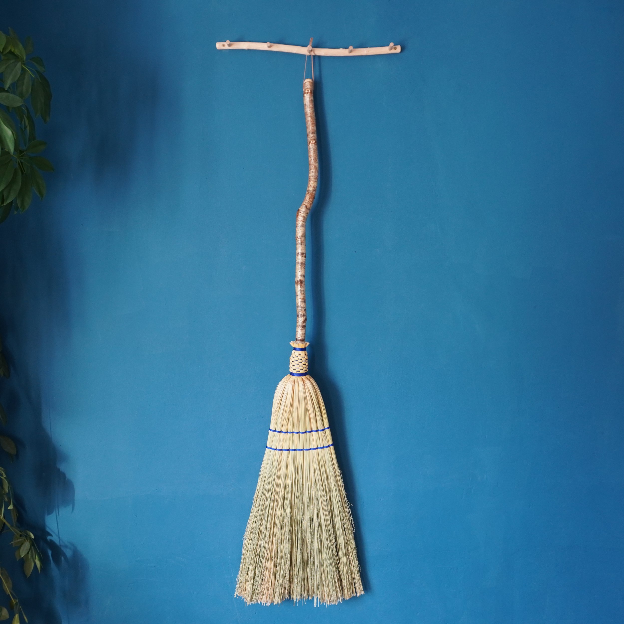 Handmade broom, made in the UK from natural materials. — Rosa Harradine